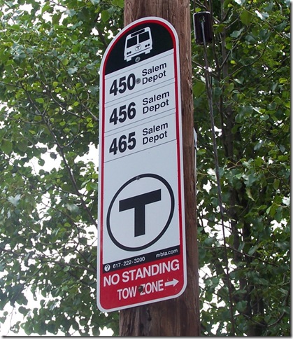 A Salem Blog: MBTA schedule changes for routes 450, 456 and 455